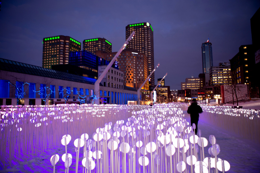 Luminothérapie 2013, Entre les rangs, Montréal, Québec