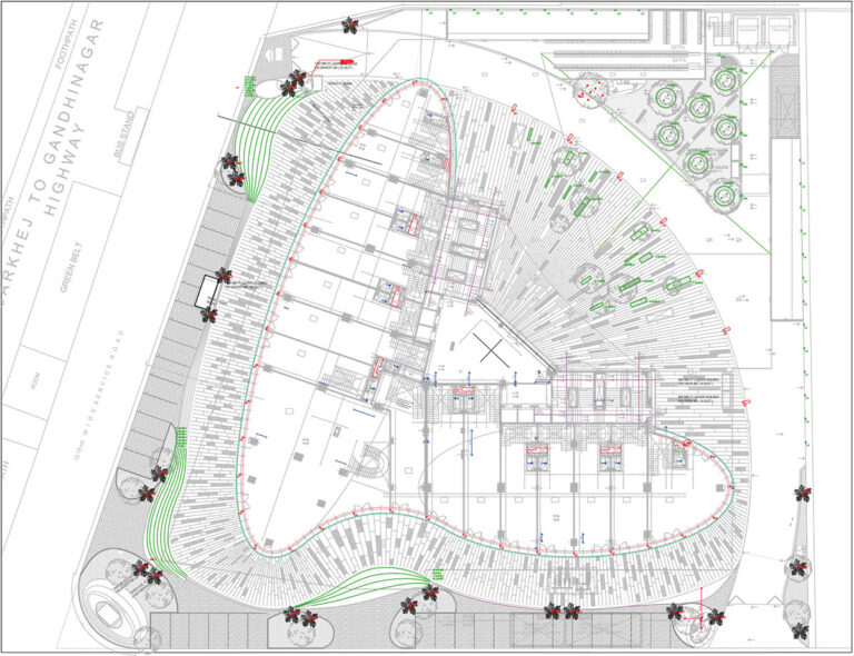 Mondeal square, un espace public comme paysage