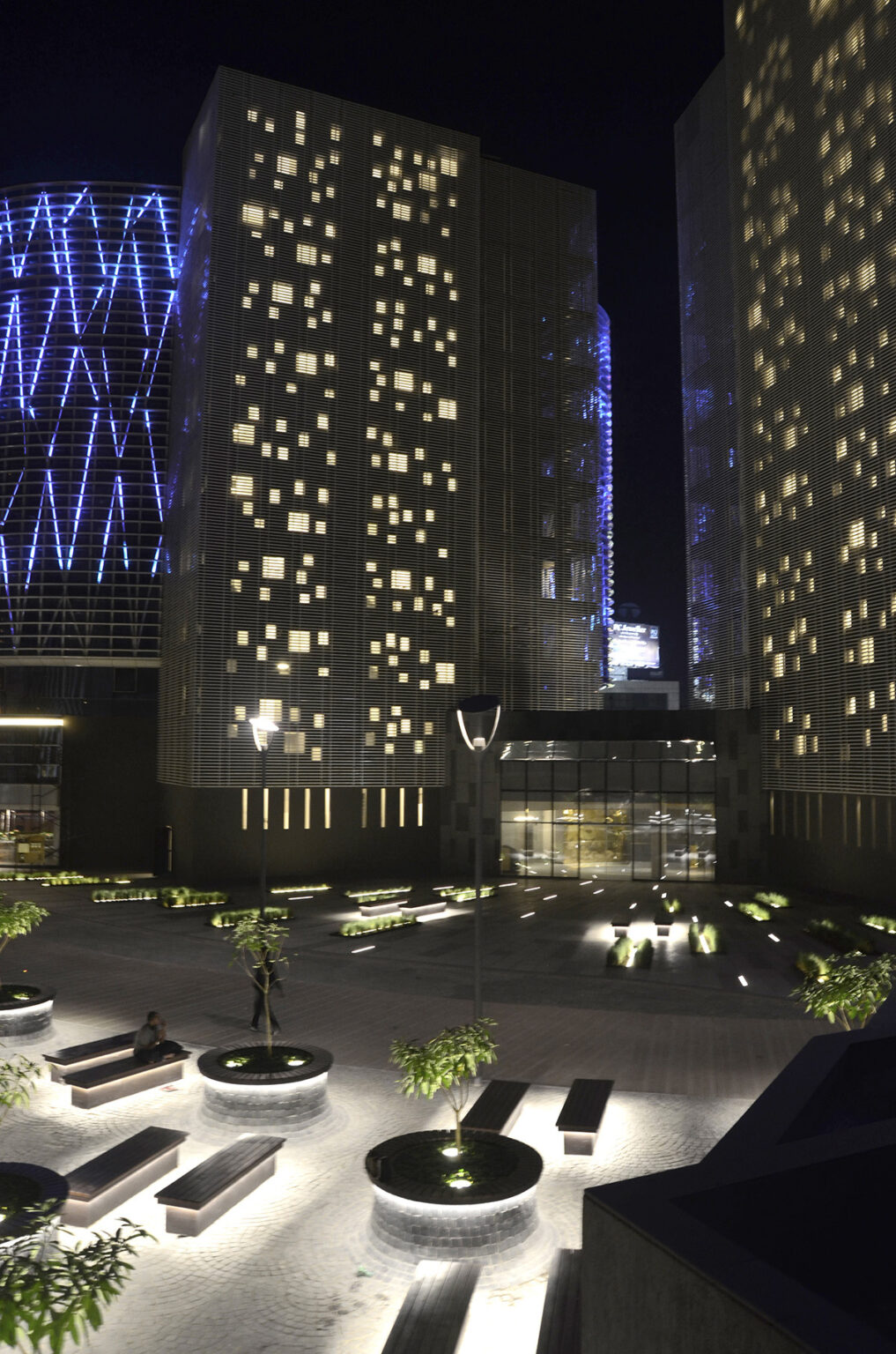 Mondeal square, un espace public comme paysage