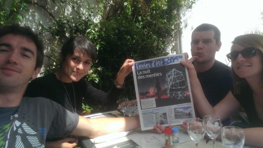 Skedanoz 2015 : alignements du Ménec à Carnac