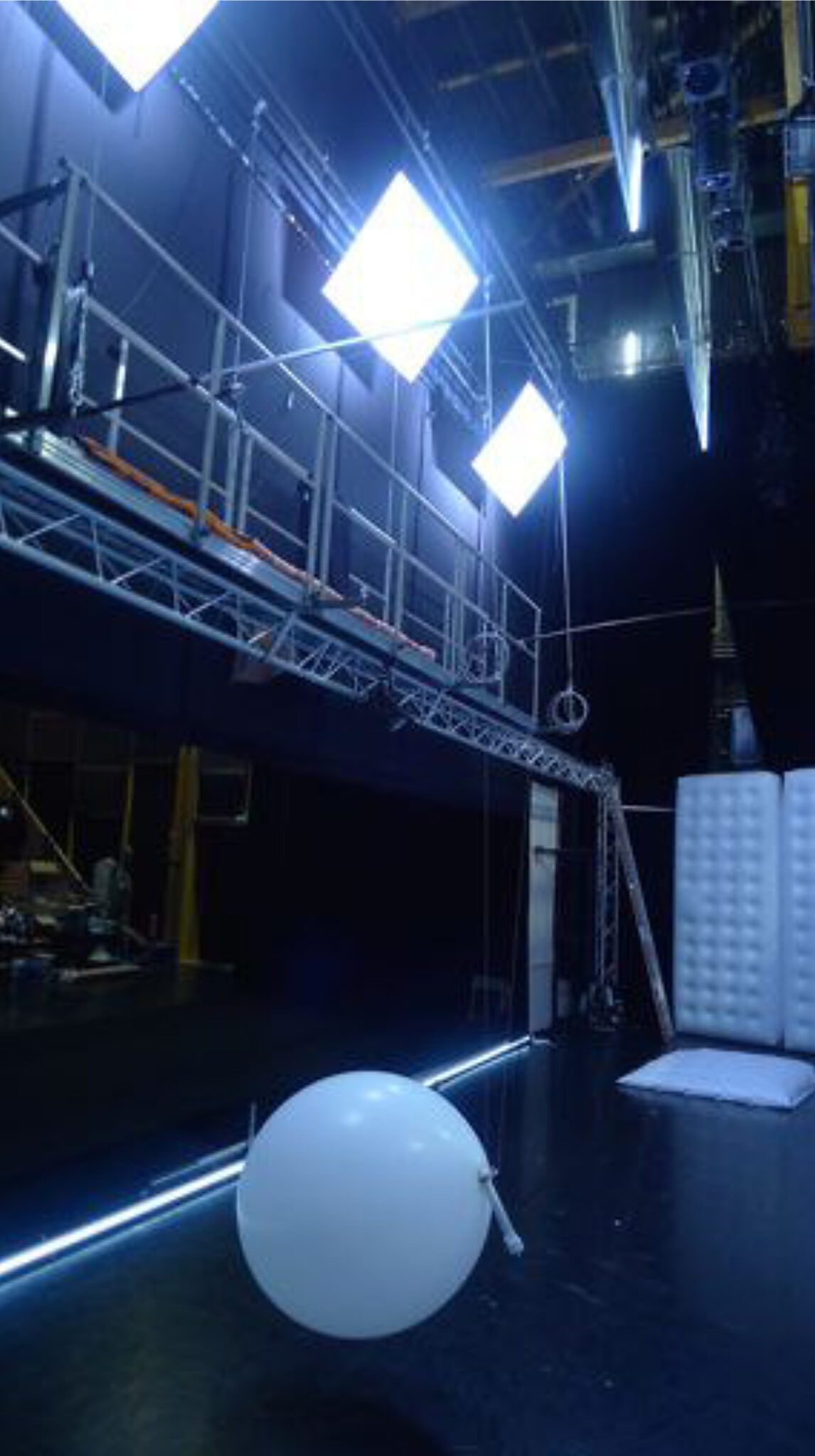 Stéréoscopia de Vincent Dupont, lumières depuis la scène