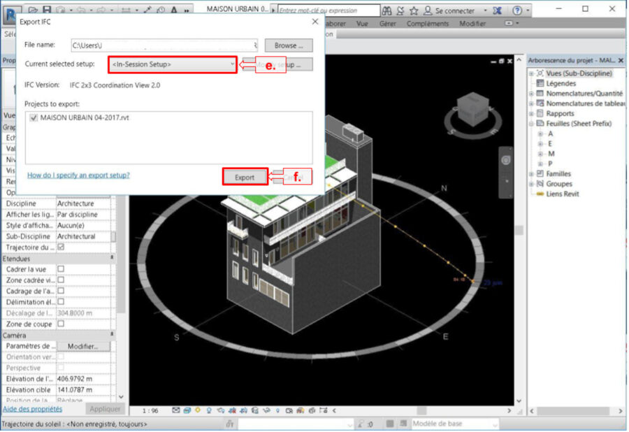 DIALux evo 7 : tutoriel pour importer un fichier IFC de Revit