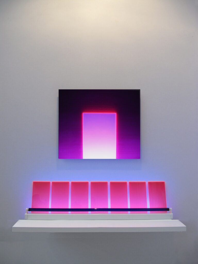 Eric Michel à YIA Art Fair Basel 2017 - Light ZOOM Lumière