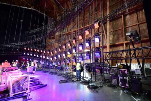 Eurovision 2018 backstage : éclairage, structure et scène - Light ZOOM