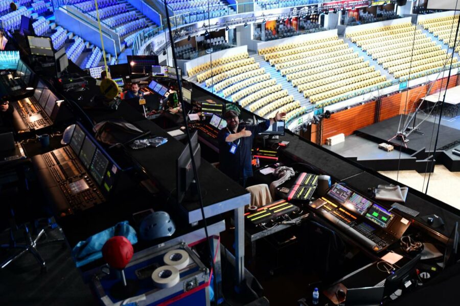 Eurovision 2018 backstage : éclairage, structure et scène - Light ZOOM