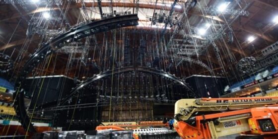 Eurovision 2018 backstage : éclairage, structure et scène - Light ZOOM