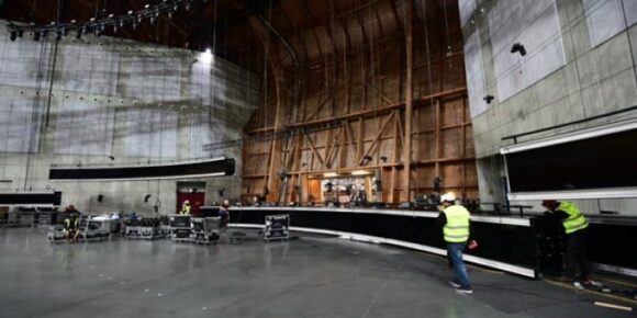 Eurovision 2018 backstage : éclairage, structure et scène - Light ZOOM