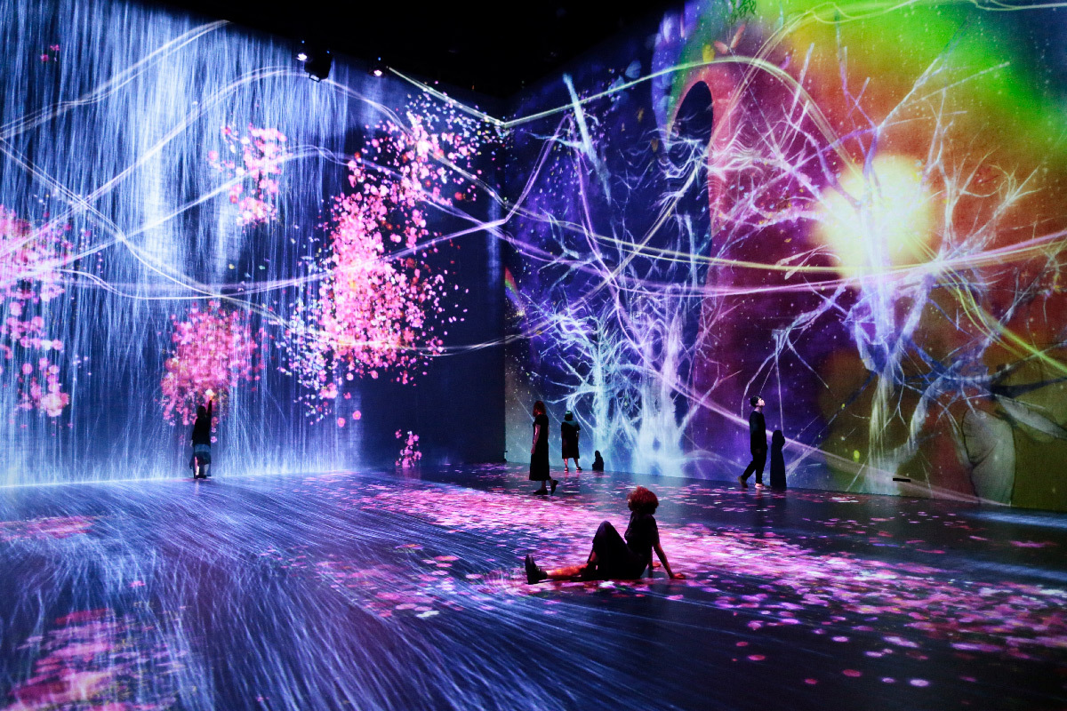 Au-delà des limites de teamLab, exposition de rêve à Paris