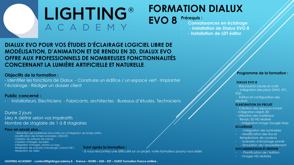 Lighting Academy, conseil et formation en éclairage