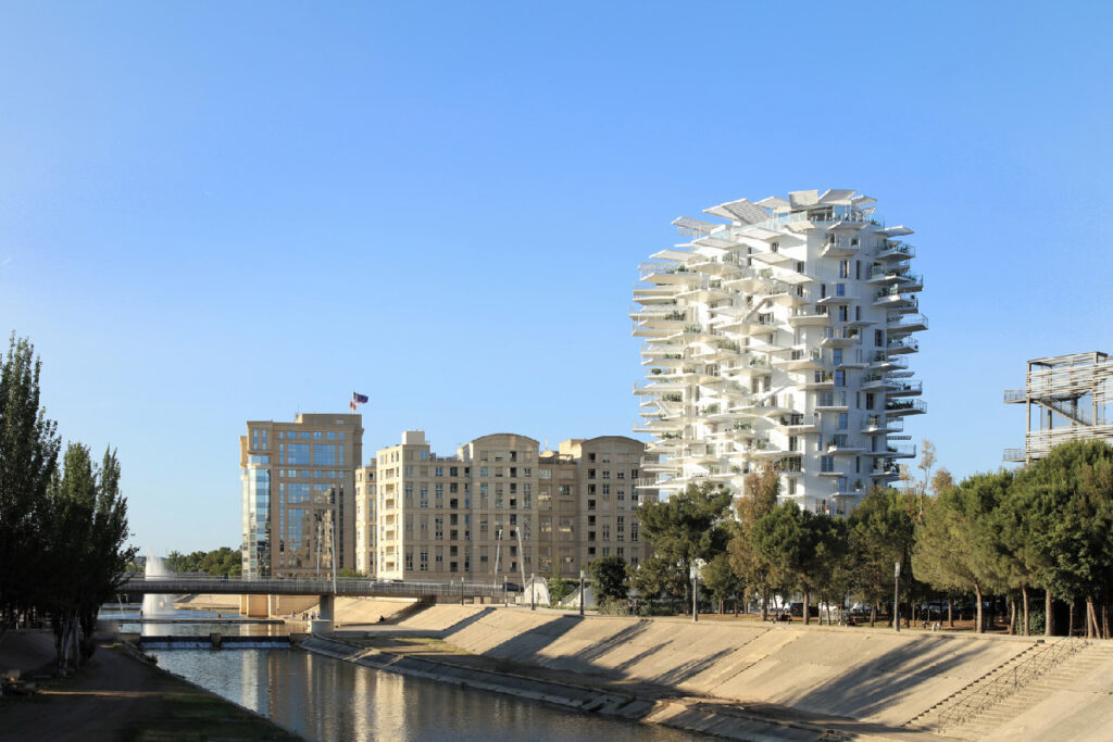 L’arbre blanc et lumineux de Sou Fujimoto à Montpellier