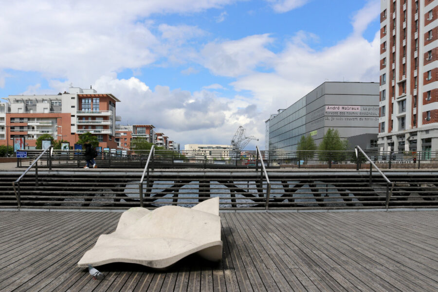 Éclairage connecté et interactif des grues Malraux à Strasbourg