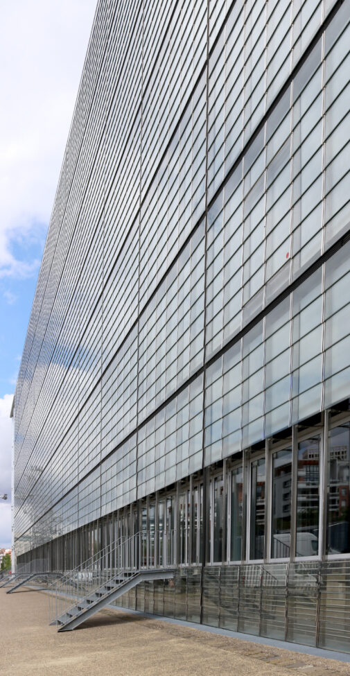 Éclairage connecté et interactif des grues Malraux à Strasbourg