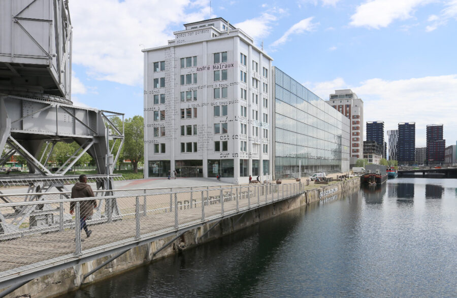 Éclairage connecté et interactif des grues Malraux à Strasbourg