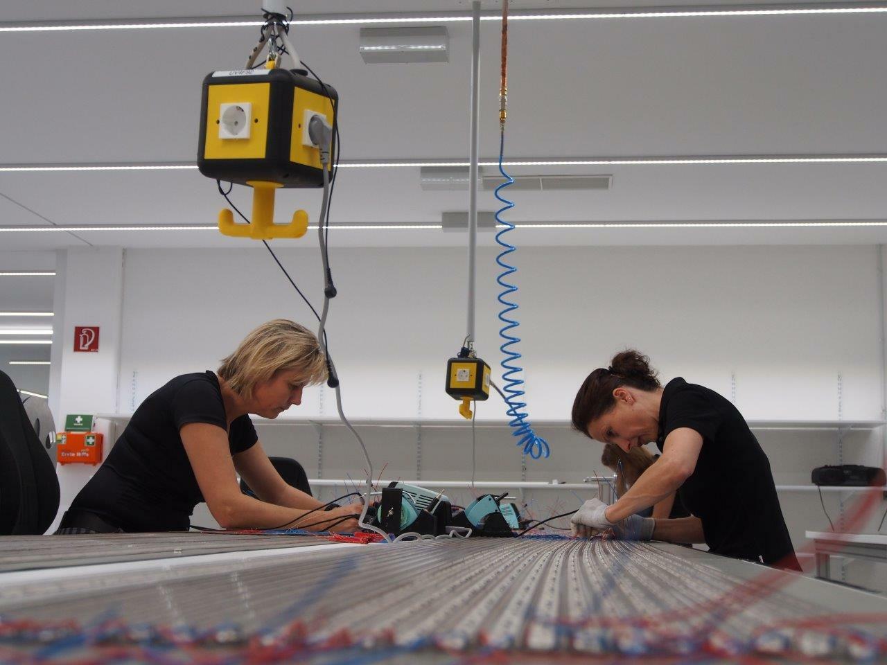 Fabrication française de solutions techniques LED