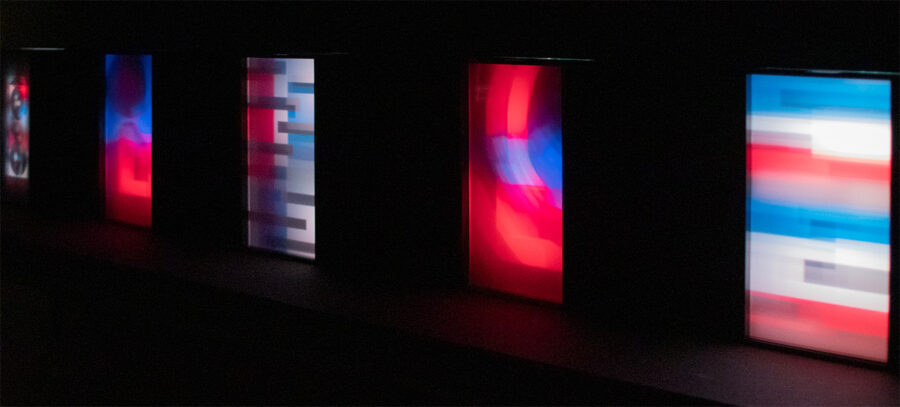 Artistes contemporains de la lumière et Nicolas Schöffer