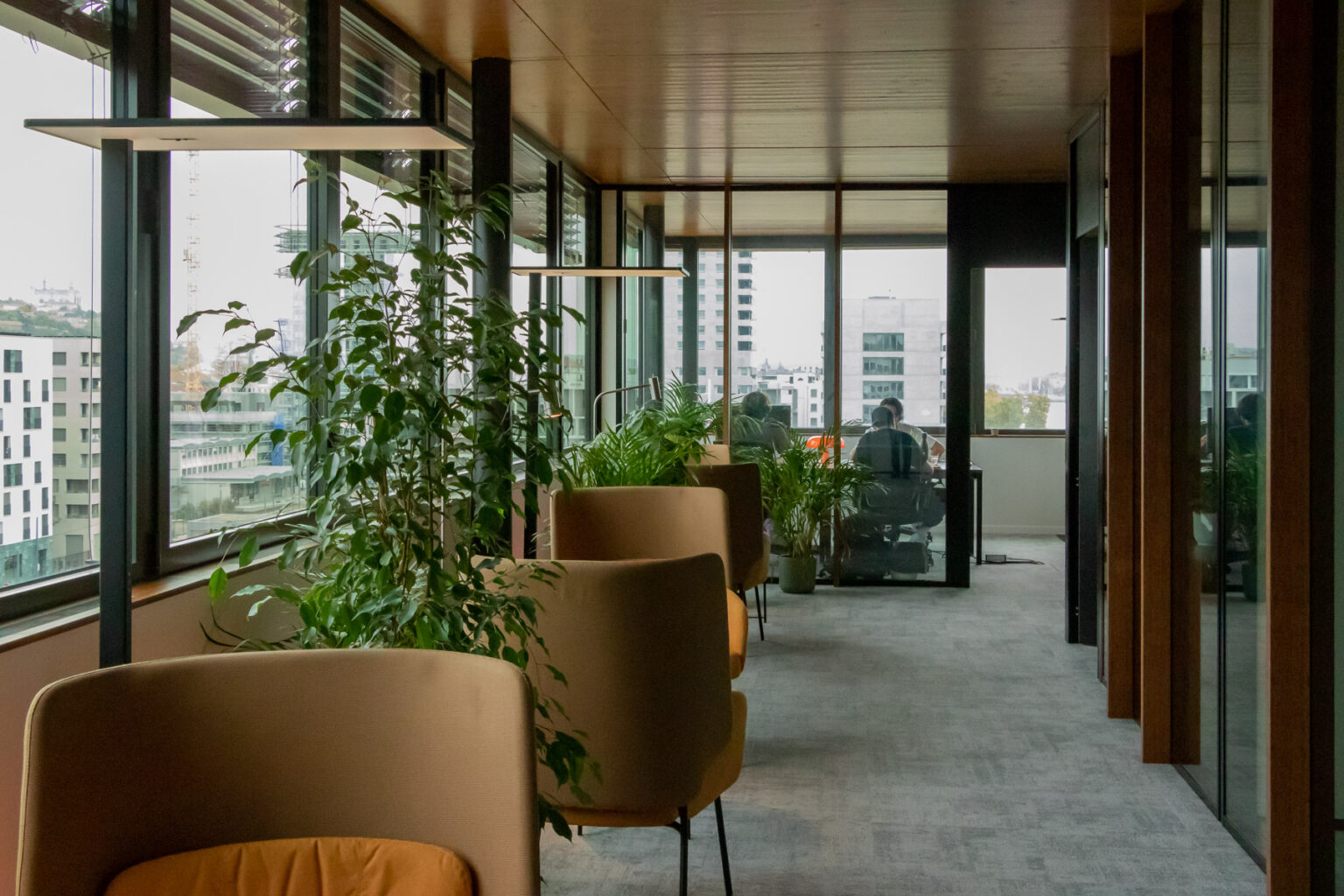Lyon Confluence : inauguration du bâtiment Lumen de Cardinal