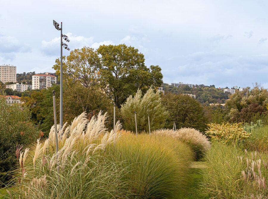 Rénovation en éclairage urbain du quartier de Gerland à Lyon