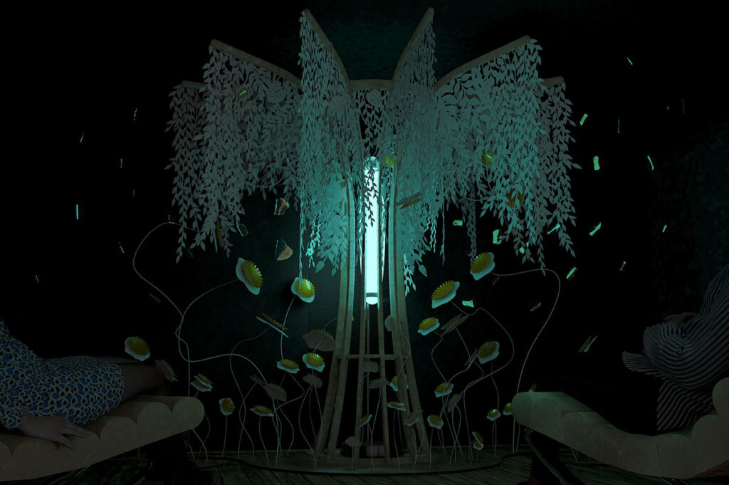 Glowee, créatrice de lumière bioluminescente