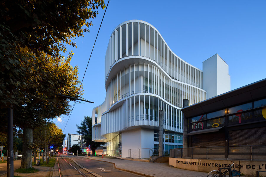 Studium de Strasbourg lumineux, par Jean-Pierre Lott