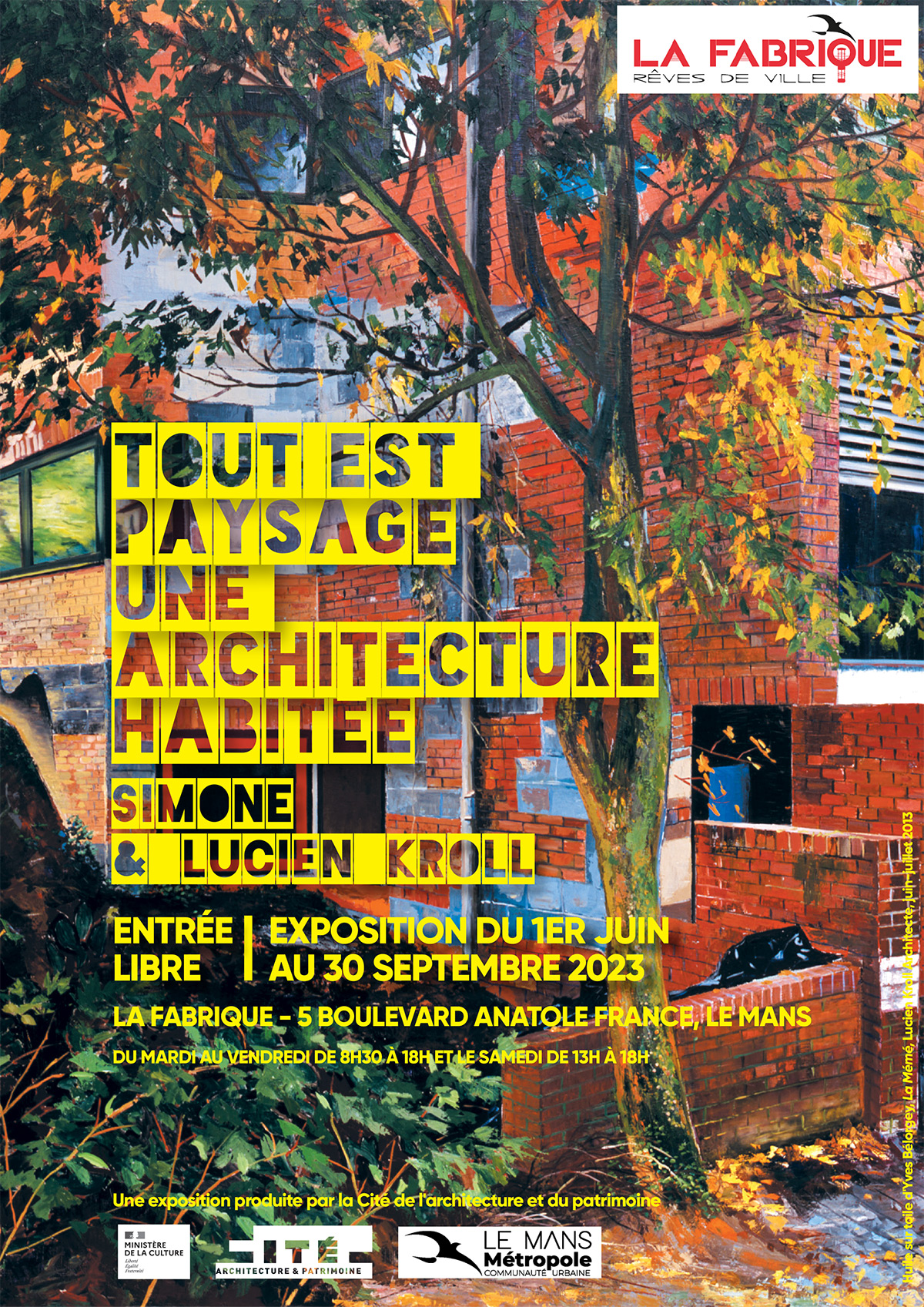 Tout est paysage, une architecture habitée de Lucien Kroll
