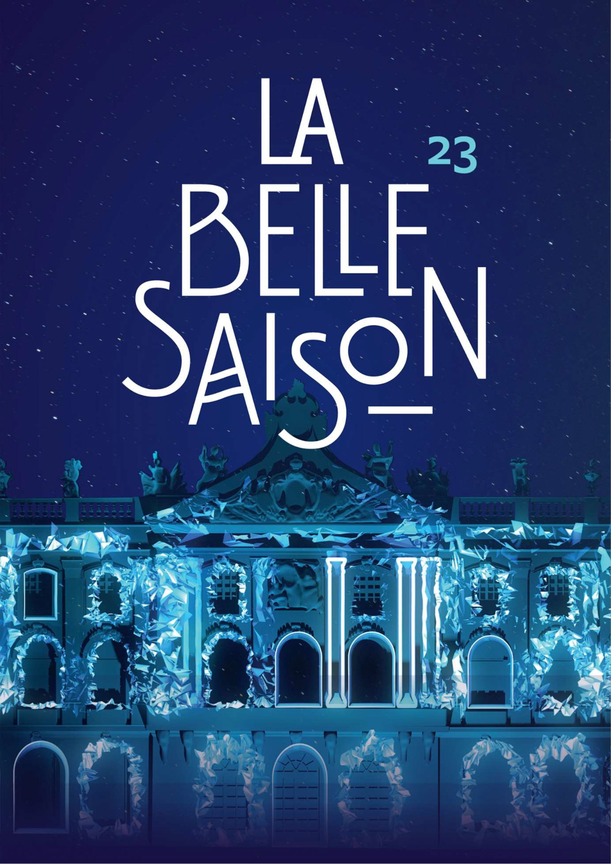 Vidéo-mapping La Belle Saison, place Stanislas de Nancy