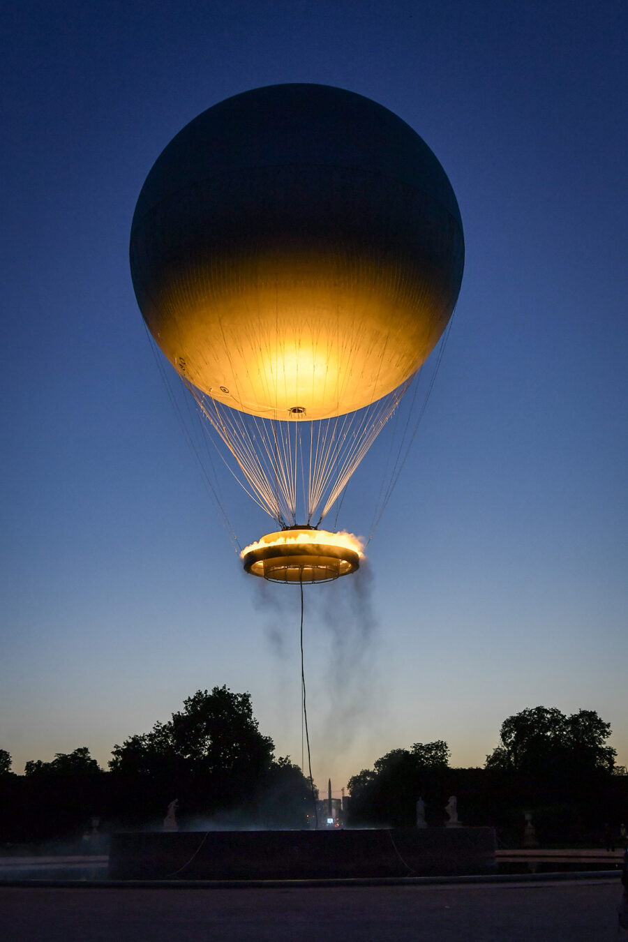 Vasque olympique 2025 aux Tuileries : le retour à Paris