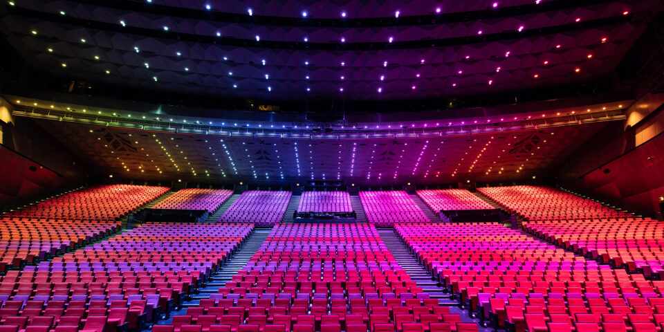 Palais des Congrès : rénovation LED du grand amphithéâtre
