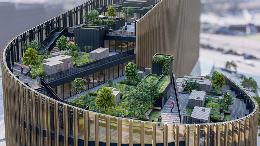 ShAKe Lille : la spirale dorée en lumière par 8’18’’