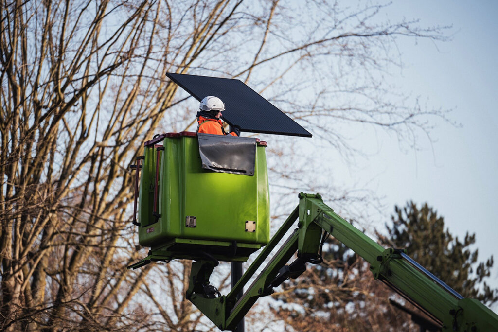 Villeneuve d’Ascq : éclairage solaire innovant avec Equans