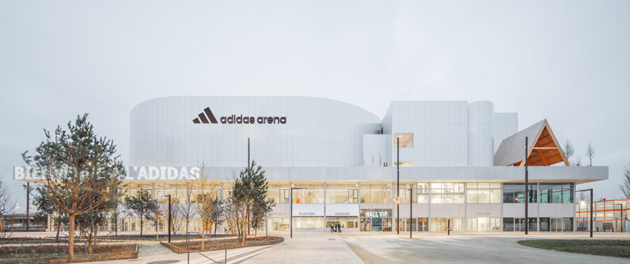 Adidas Arena, luminaires intérieurs extérieurs de Paris 2024