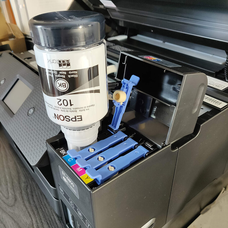 Test imprimante Epson EcoTank, modèle multifonction ET-4850