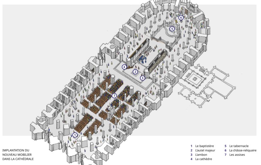 Cathédrale Notre-Dame de Paris, une reconstruction lumineuse