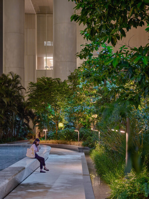 Lumière sur Taikoo Place à Hong Kong, par Speirs Major