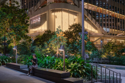Lumière sur Taikoo Place à Hong Kong, par Speirs Major