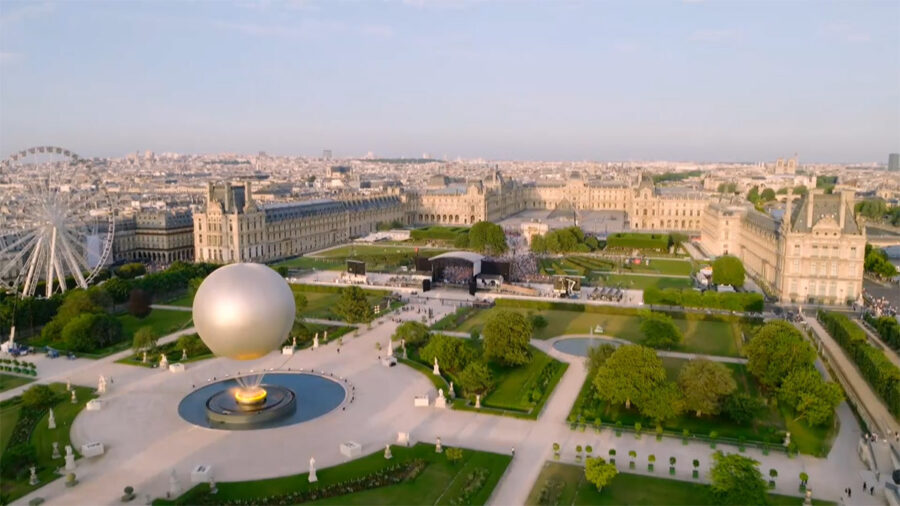 Vasque olympique 2025 aux Tuileries : le retour à Paris