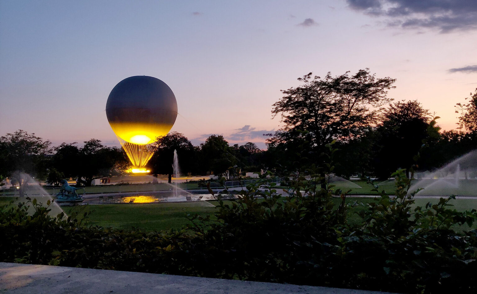 Vasque olympique 2025 aux Tuileries : le retour à Paris