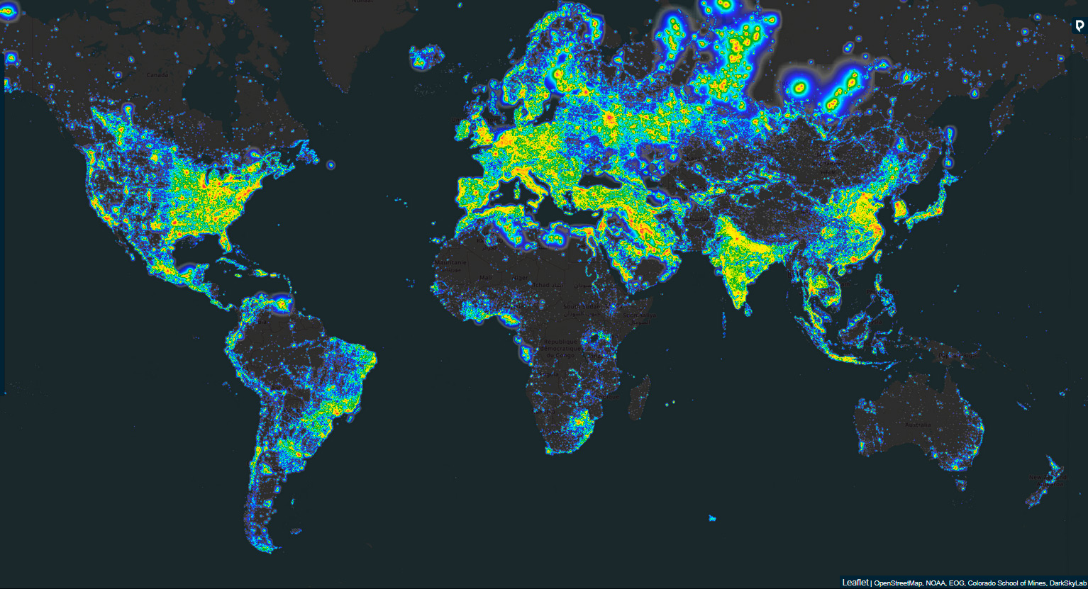 Cartographier la nuit pour mieux la protéger